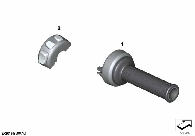 BMW Heated Grips Retrofit Set (61318552122) – High Road Motorsports